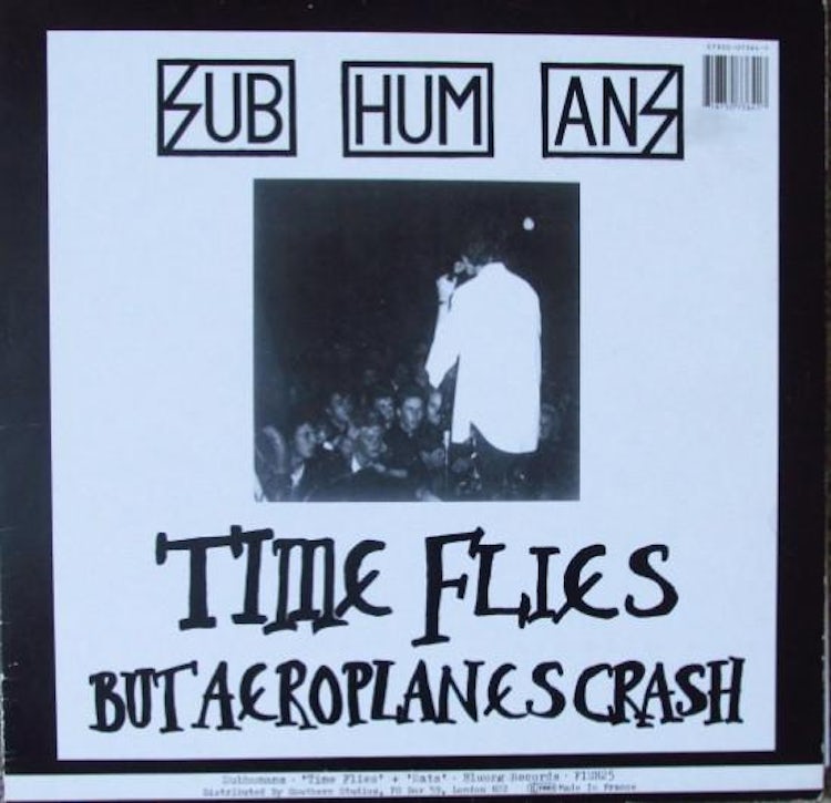 Subhumans Time Flies + Rats CD