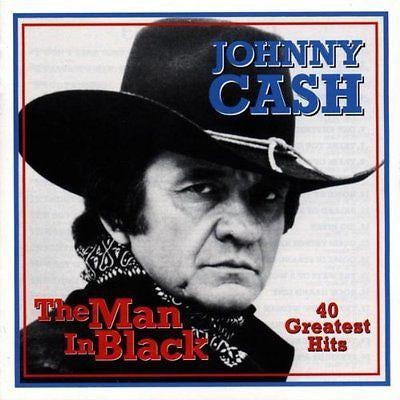 The Man In Black - 40 Greatest Hits - Johnny Cash