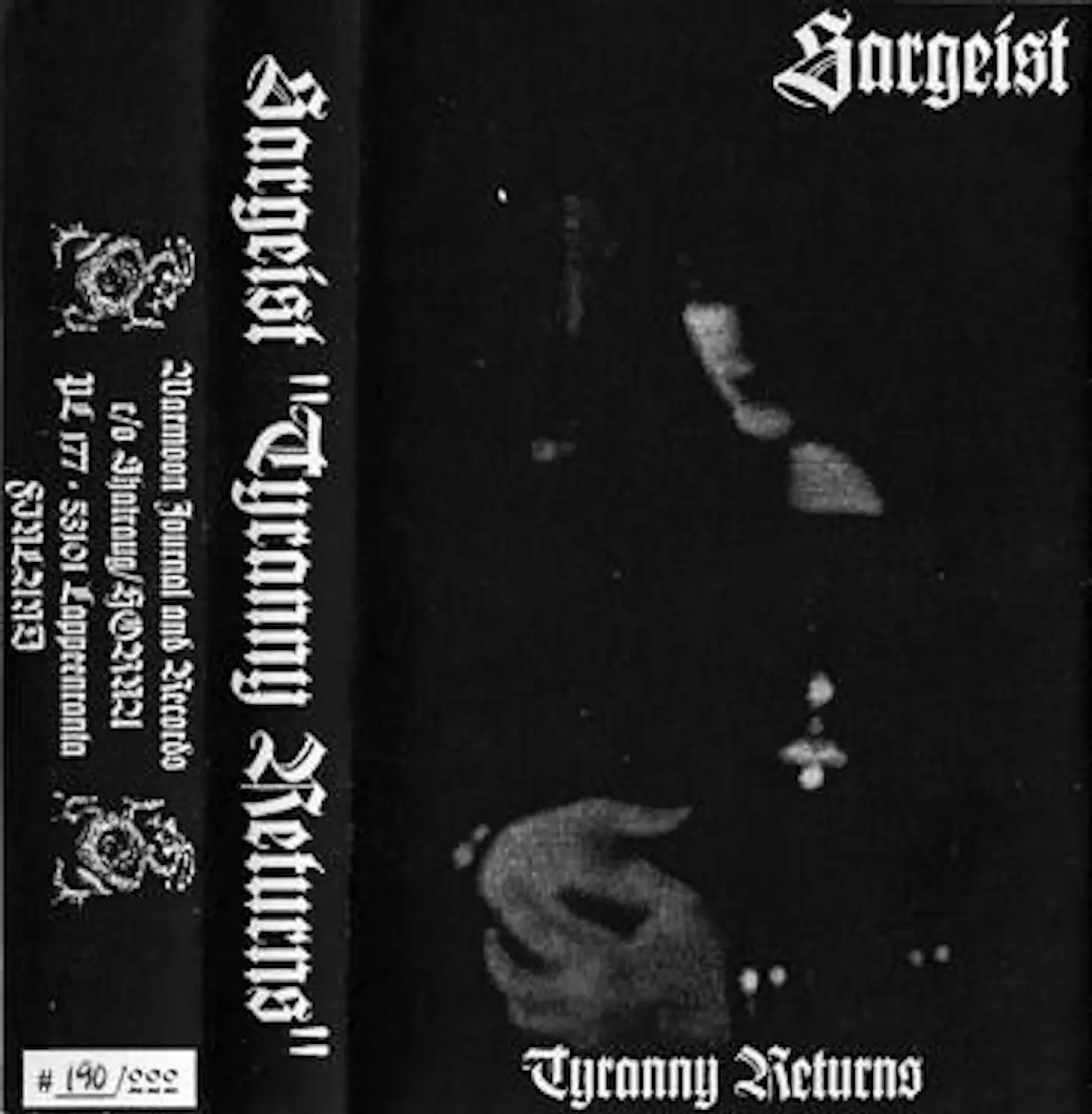 Sargeist Tyranny Returns (White) Vinyl Record