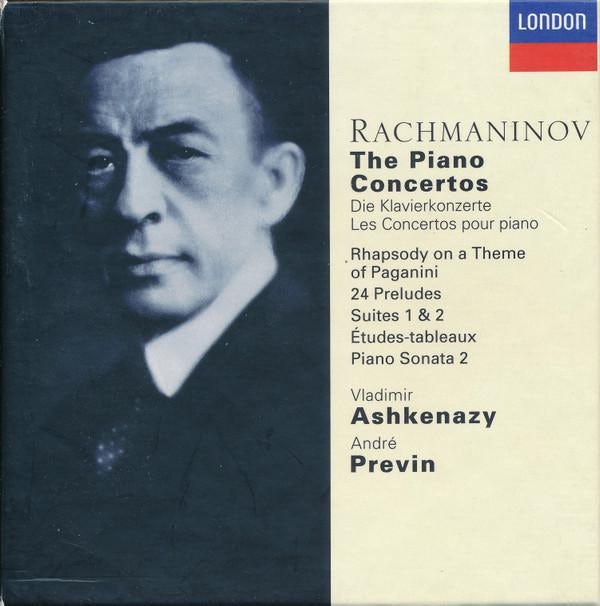 The Piano Concertos - Sergei Vasilyevich Rachmaninoff, Vladimir Ashkenazy, André Previn