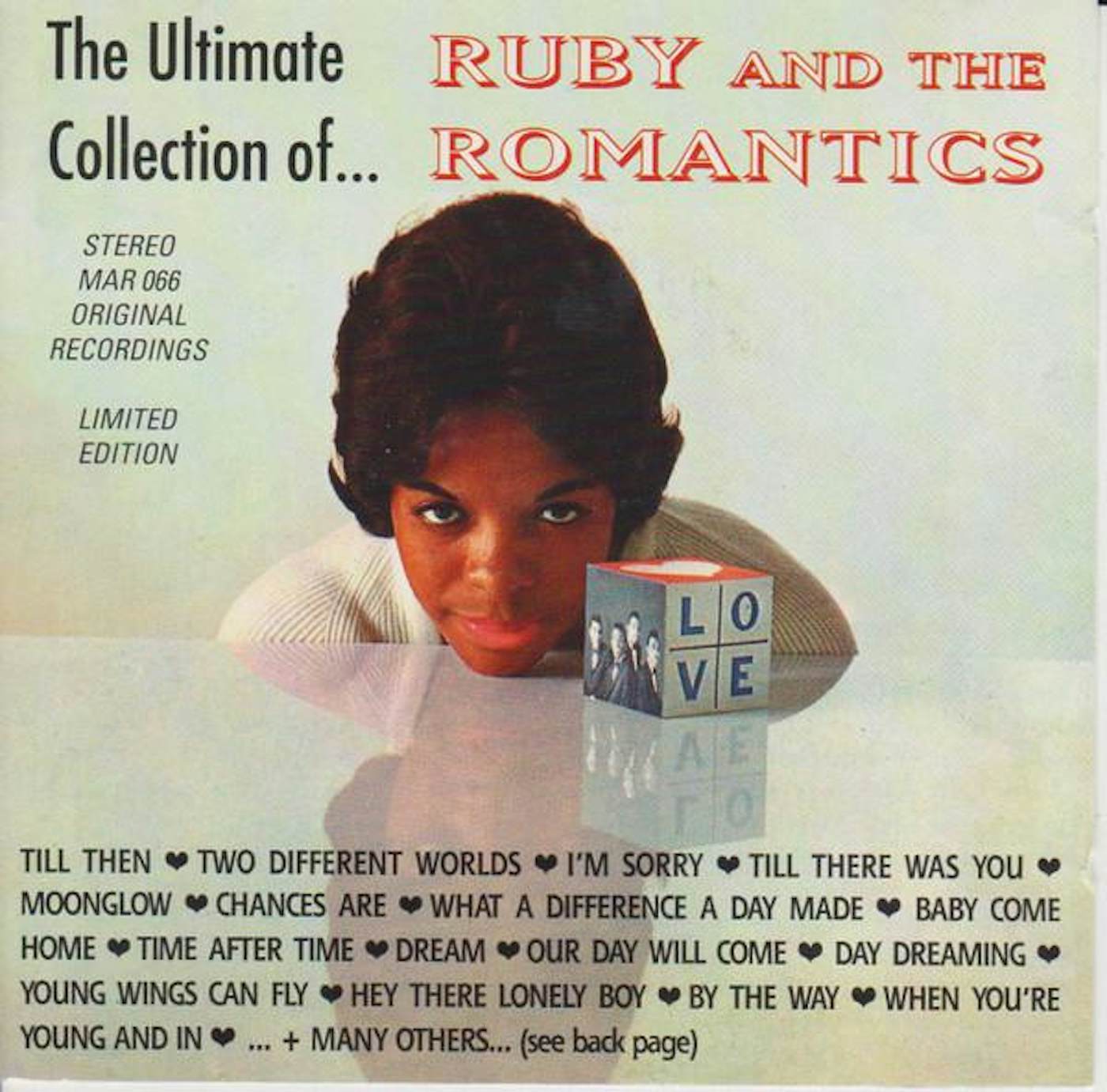 ULTIMATE COLLECTION OF RUBY & THE ROMANTICS CD