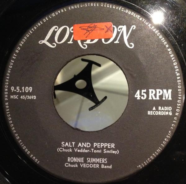 Salt And Pepper / Baby Go Away - Ronnie Summers