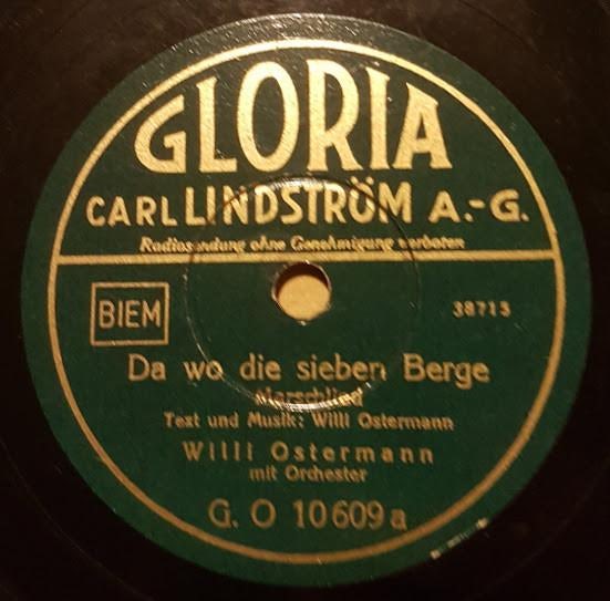 Da Wo Die Sieben Berge / Einmal Am Rhein - Willi Ostermann