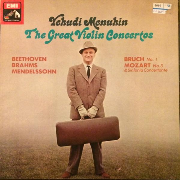 Yehudi Menuhin VIOLIN CONCERTOS CD