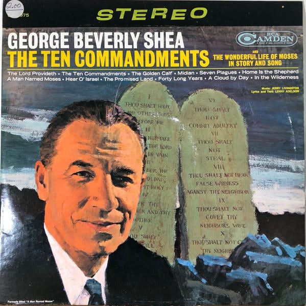 The Ten Commandments And The Wonderful Life Of Moses In Story And Song ...