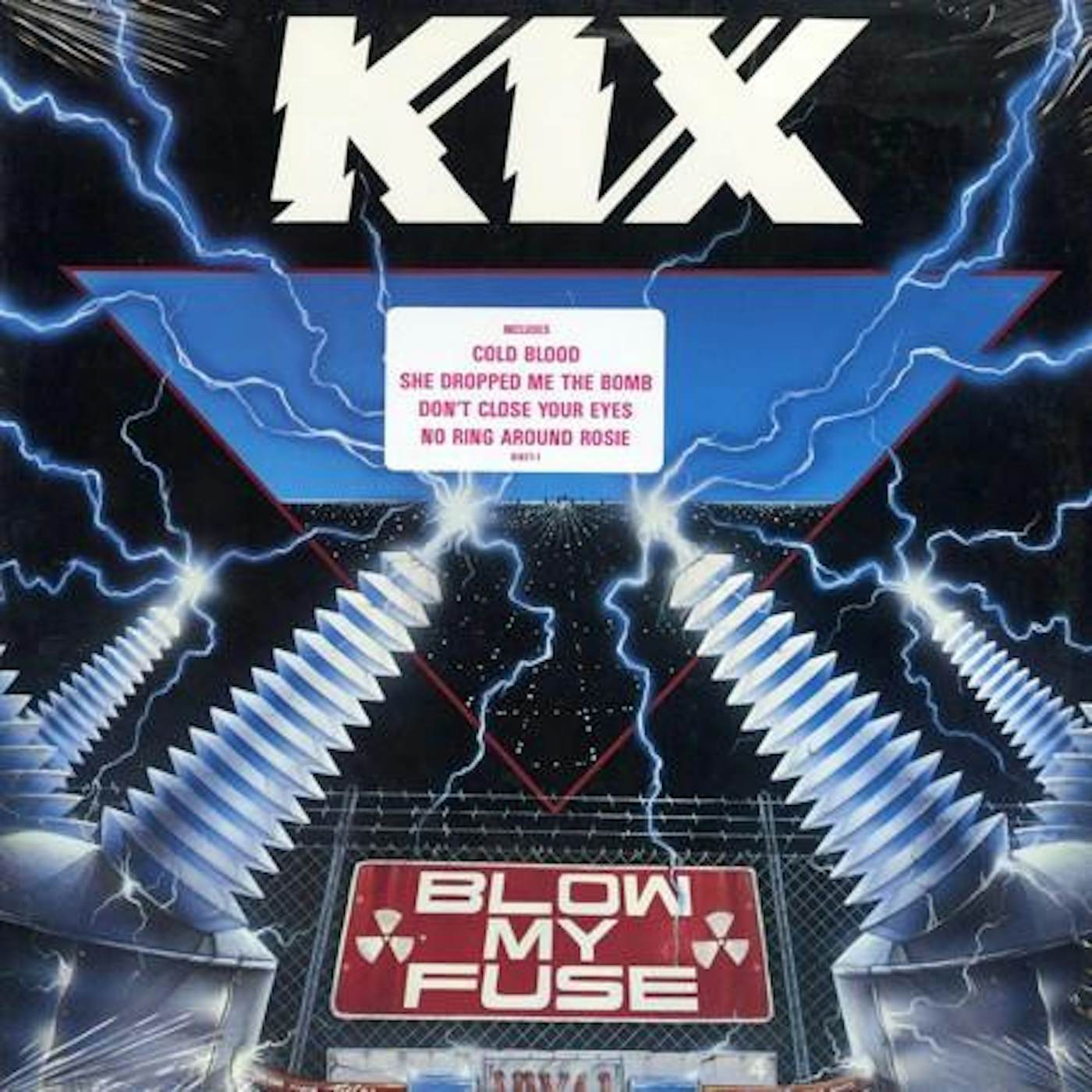 Kix BLOW MY FUSE (TRANSLUCENT GOLD VINYL/LIMITED ANNIVERSARY EDITION ...