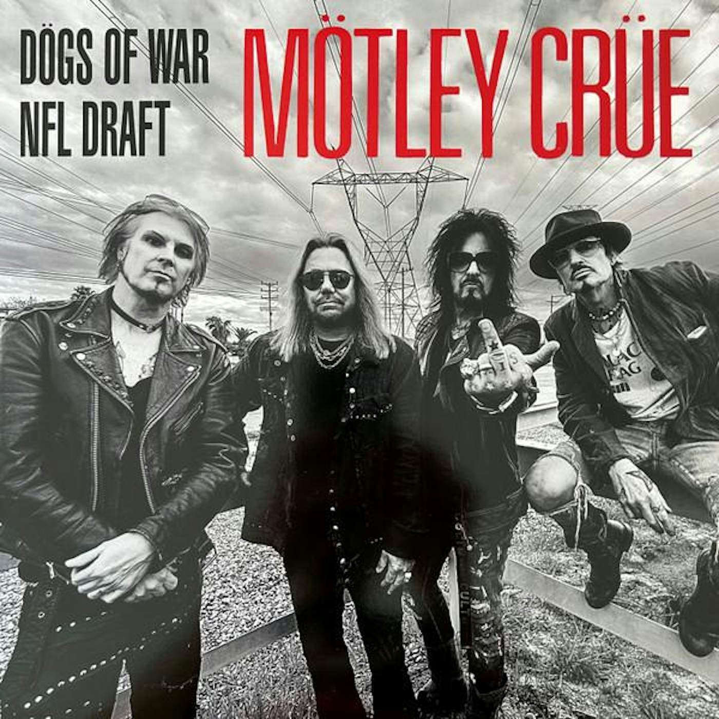 Mötley Crüe DOGS OF WAR Vinyl Record