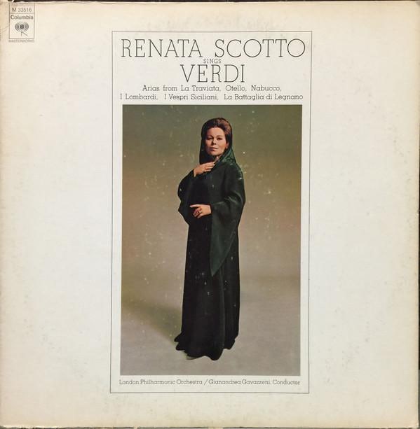 Renata Scotto Sings Verdi - Renata Scotto, Giuseppe Verdi