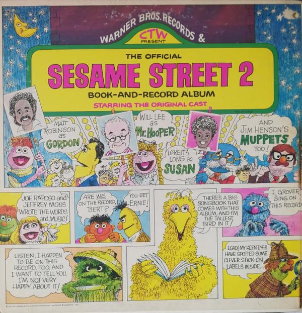 The Official Sesame Street 2 Book-And-Record Album - Sesame Street ...