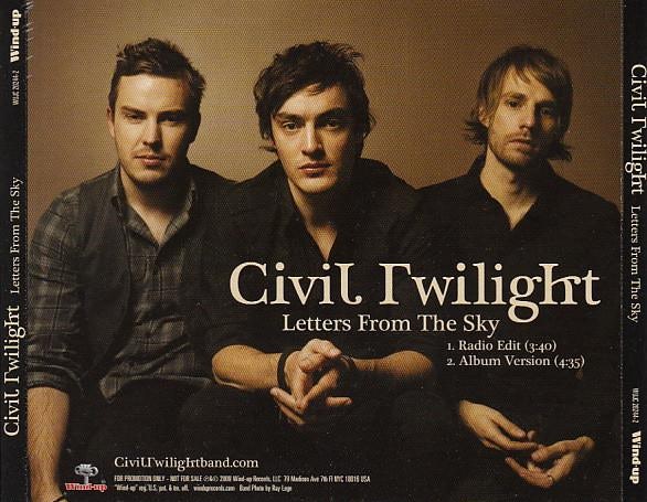 Letters From The Sky - Civil Twilight