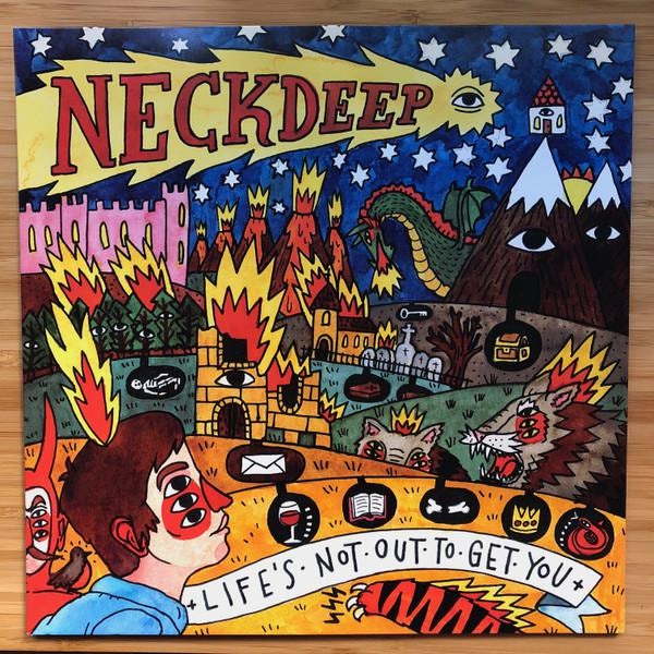 Neck Deep LIFE'S NOT OUT TO GET YOU (BLOOD RED VINYL) Vinyl Record