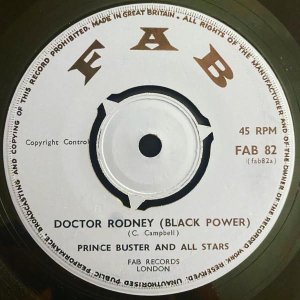 Doctor Rodney (Black Power) - Prince Buster's All Stars