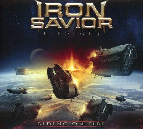 Iron Savior REFORGED - RIDING ON FIRE CD
