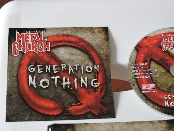 Metal Church GENERATION NOTHING CD