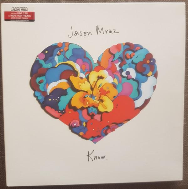 Jason Mraz KNOW. (DL CODE) Vinyl Record