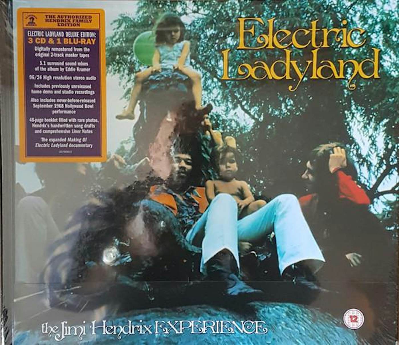 Jimi Hendrix ELECTRIC LADYLAND - 50TH ANNIVERSARY DELUXE EDITION (CD/BLU-RAY) CD