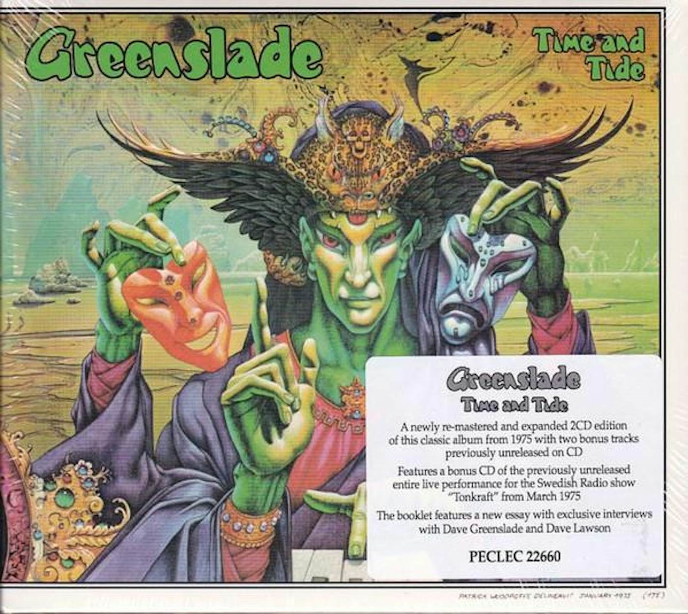 Greenslade TIME & TIDE (2CD EDITION) CD