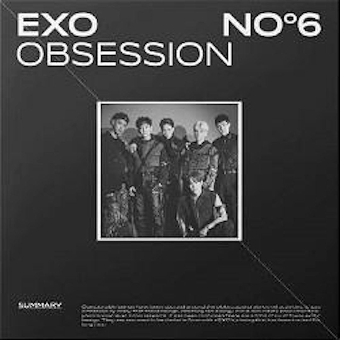 EXO THE 6TH ALBUM 'OBSESSION' (OBSESSION VER.) CD