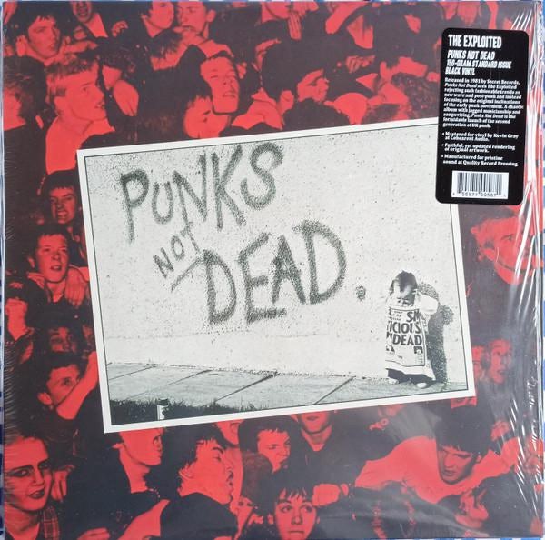 The Exploited Punks Not Dead Vinyl Record