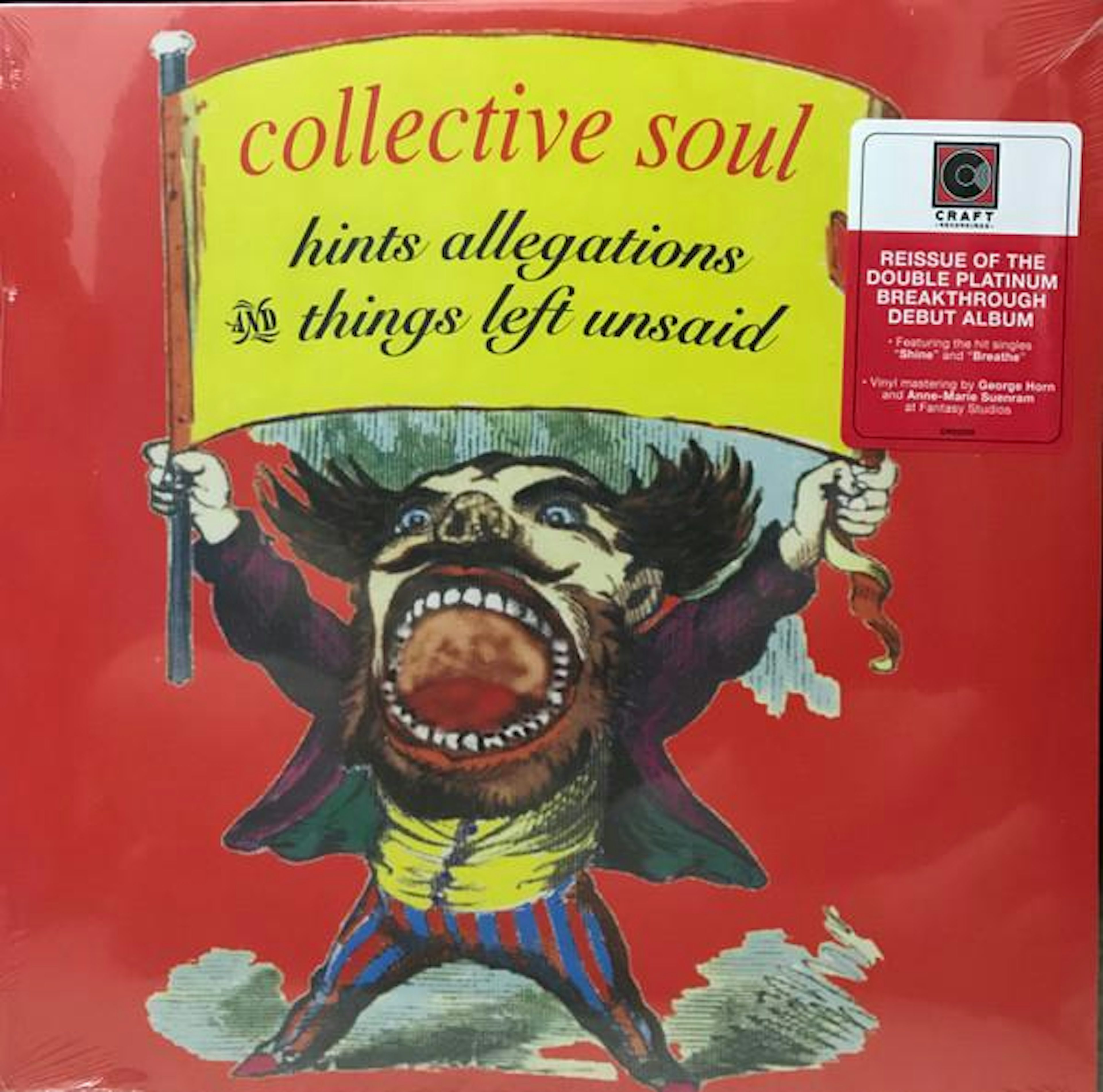 Collective Soul HINTS ALLEGATIONS & THINGS LEFT UNSAID Vinyl Record