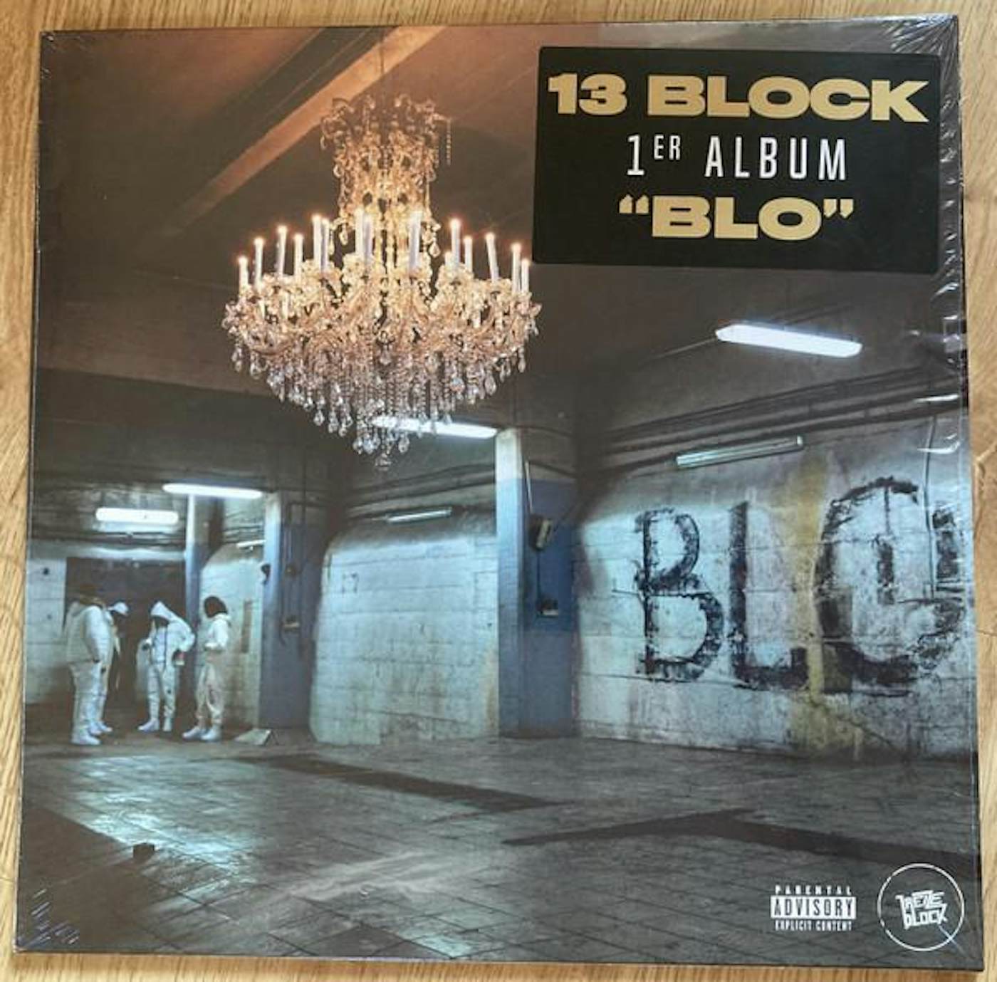 13 Block BLO Vinyl Record
