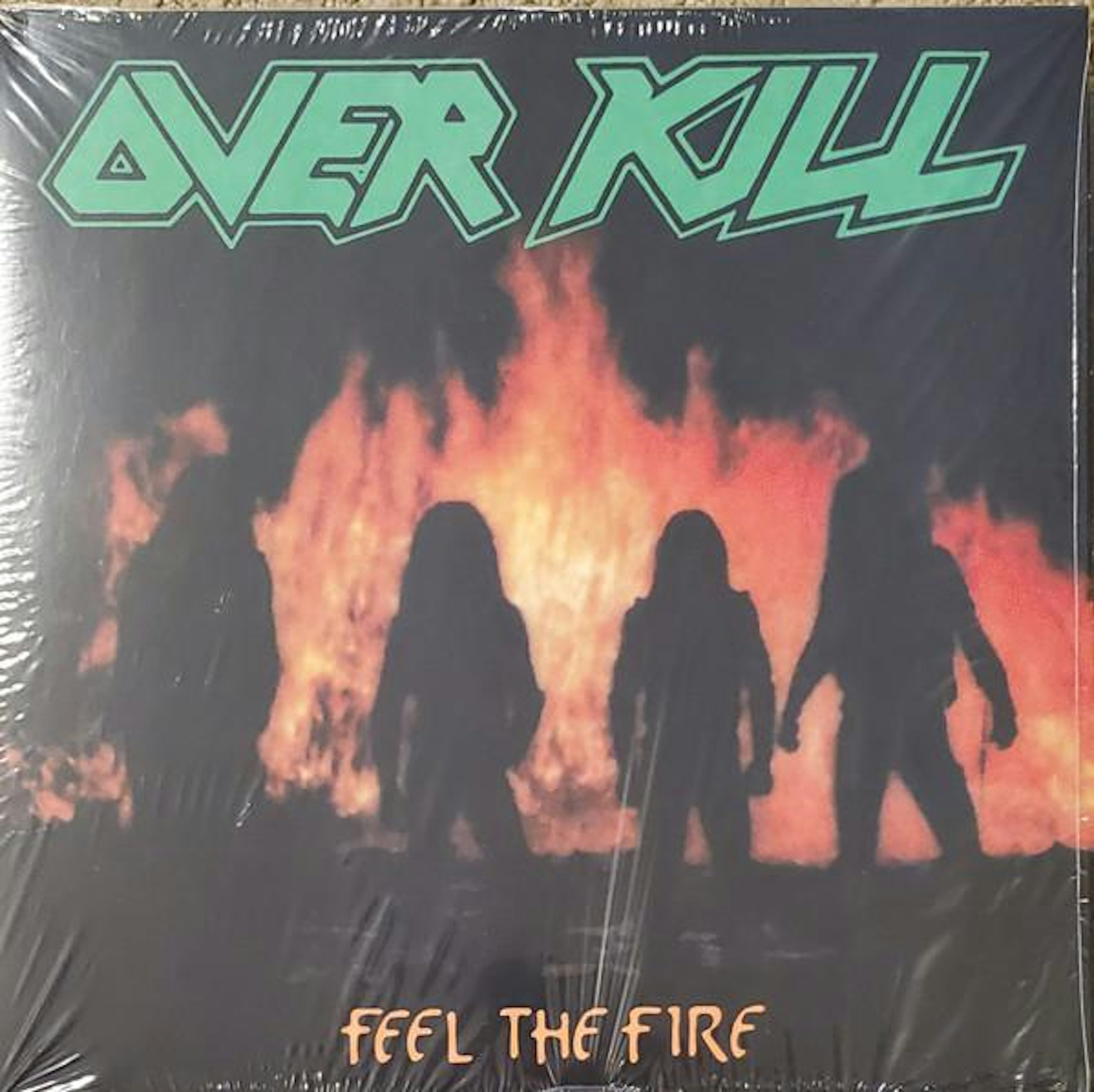 Overkill FEEL THE FIRE Vinyl Record