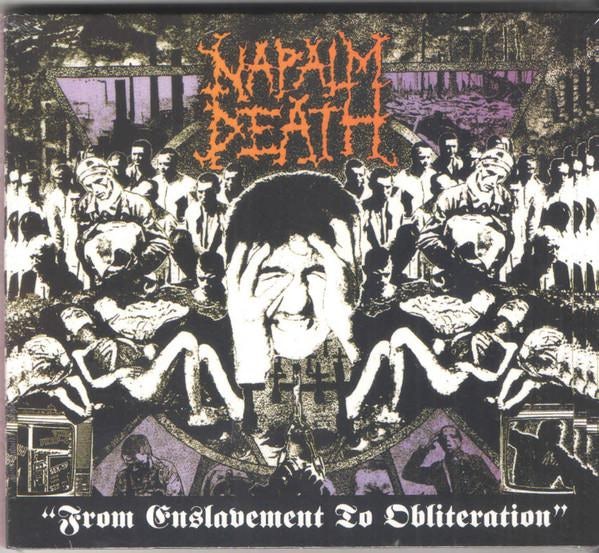 Napalm Death FROM ENSLAVEMENT TO OBLITERATION (REMASTERED) CD