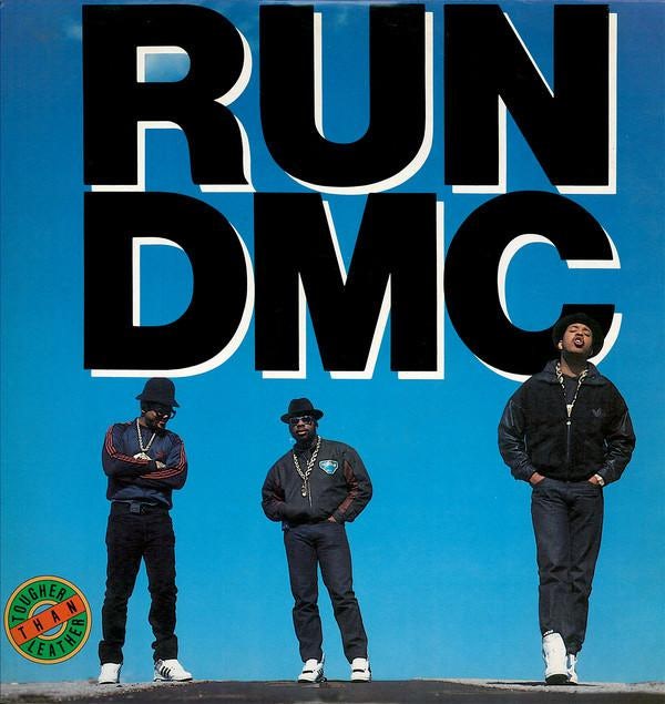 Run DMC TOUGHER THAN LEATHER Vinyl Record
