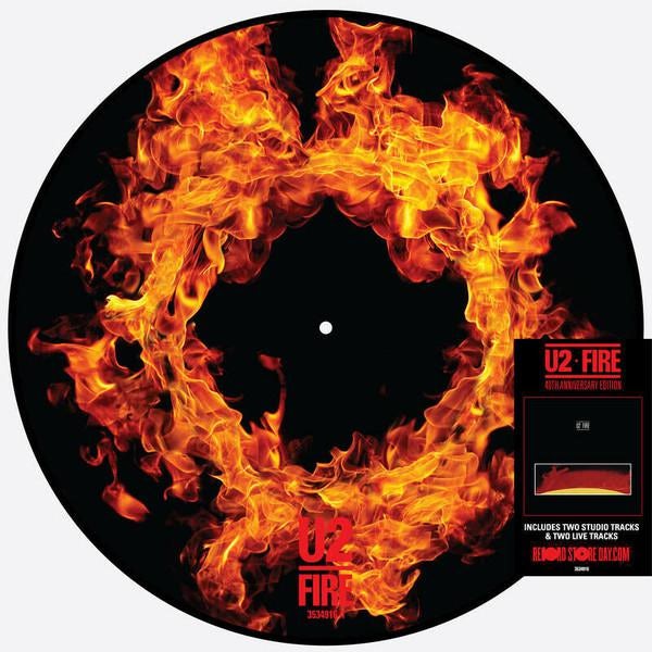 U2 FIRE (40TH ANNIVERSARY EDITION) Vinyl Record