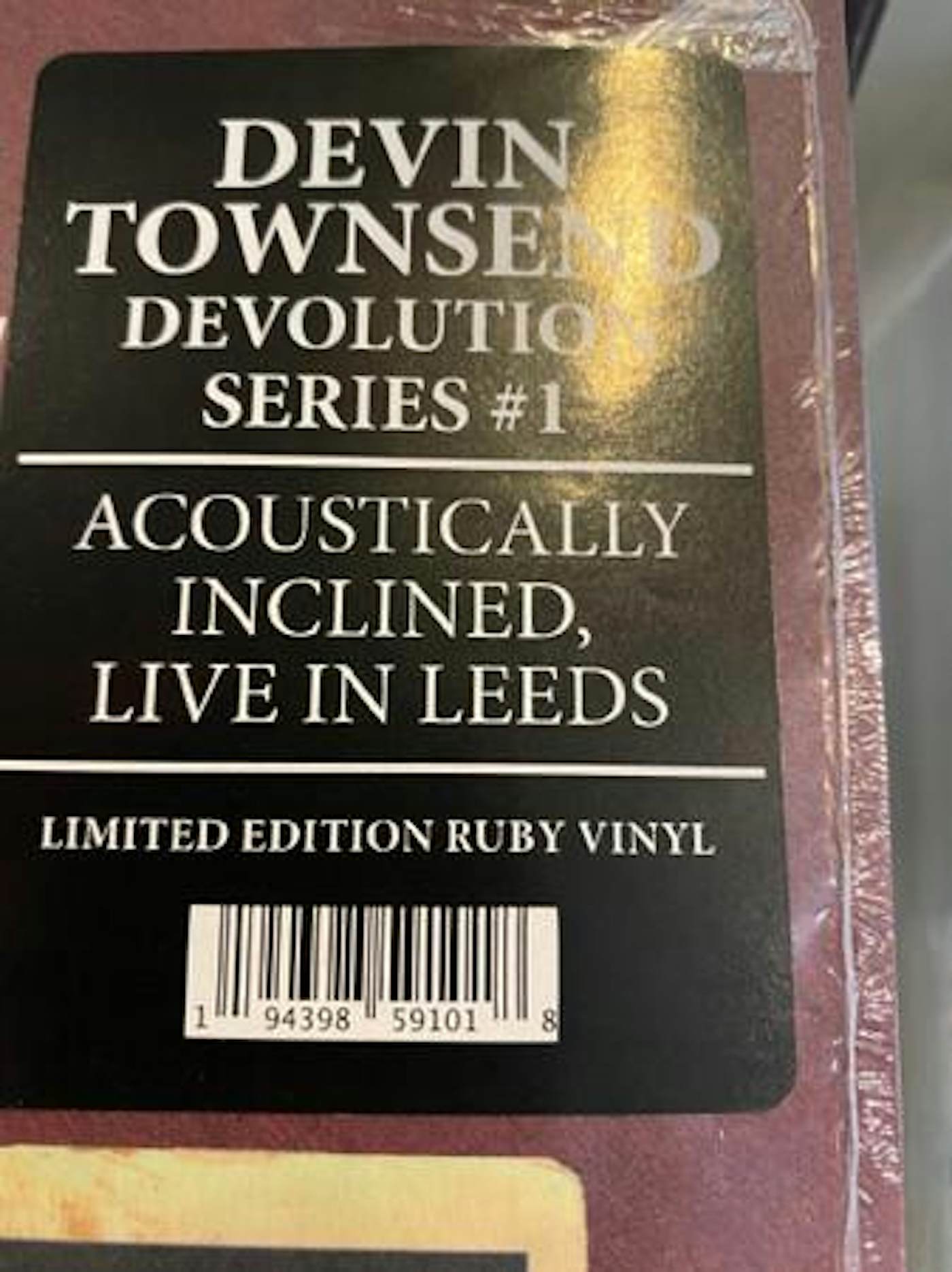 Devin Townsend Project DEVOLUTION SERIES #1 - ACOUSTICALLY INCLINED ...
