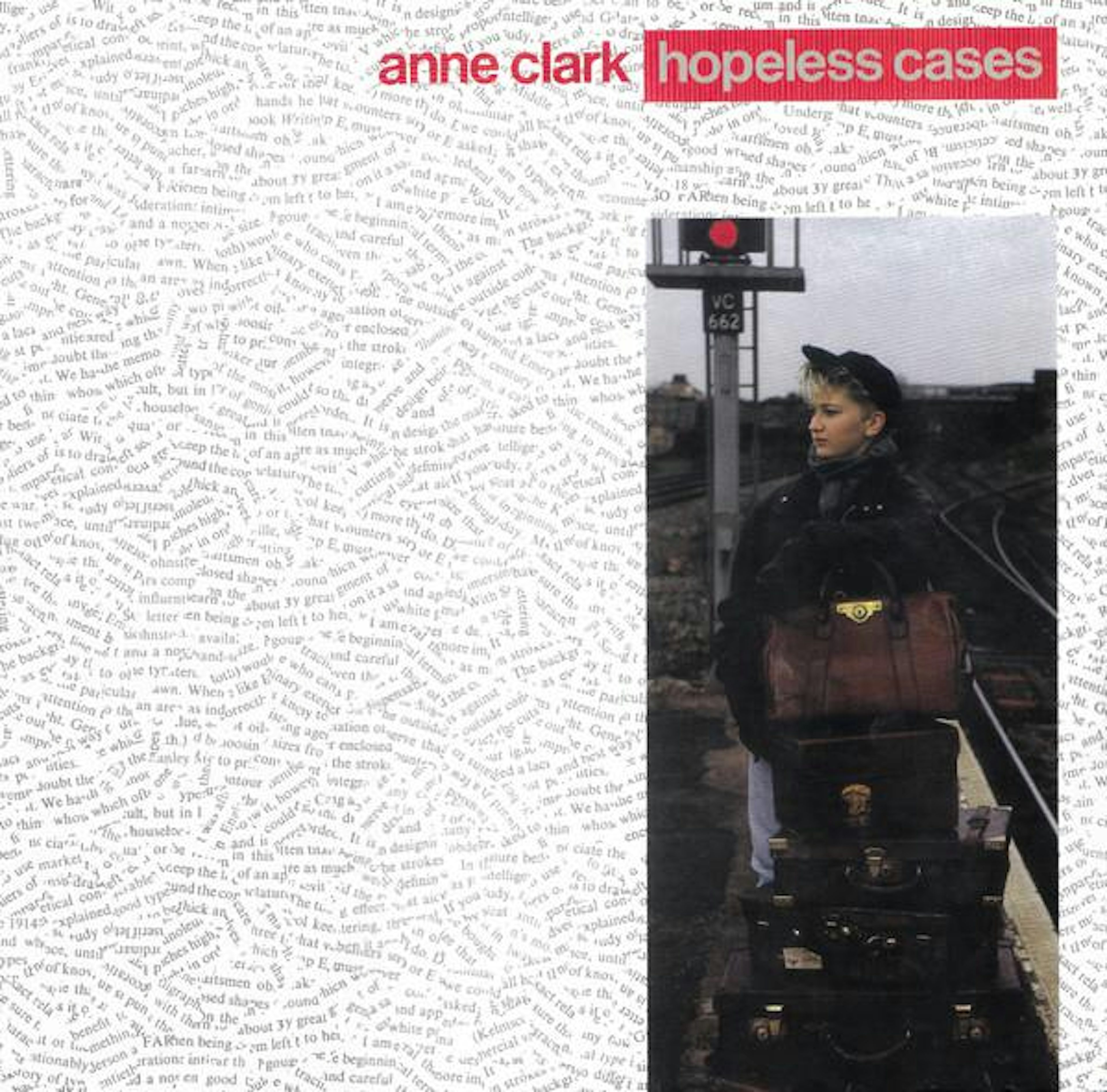 Anne Clark HOPELESS CASES Vinyl Record