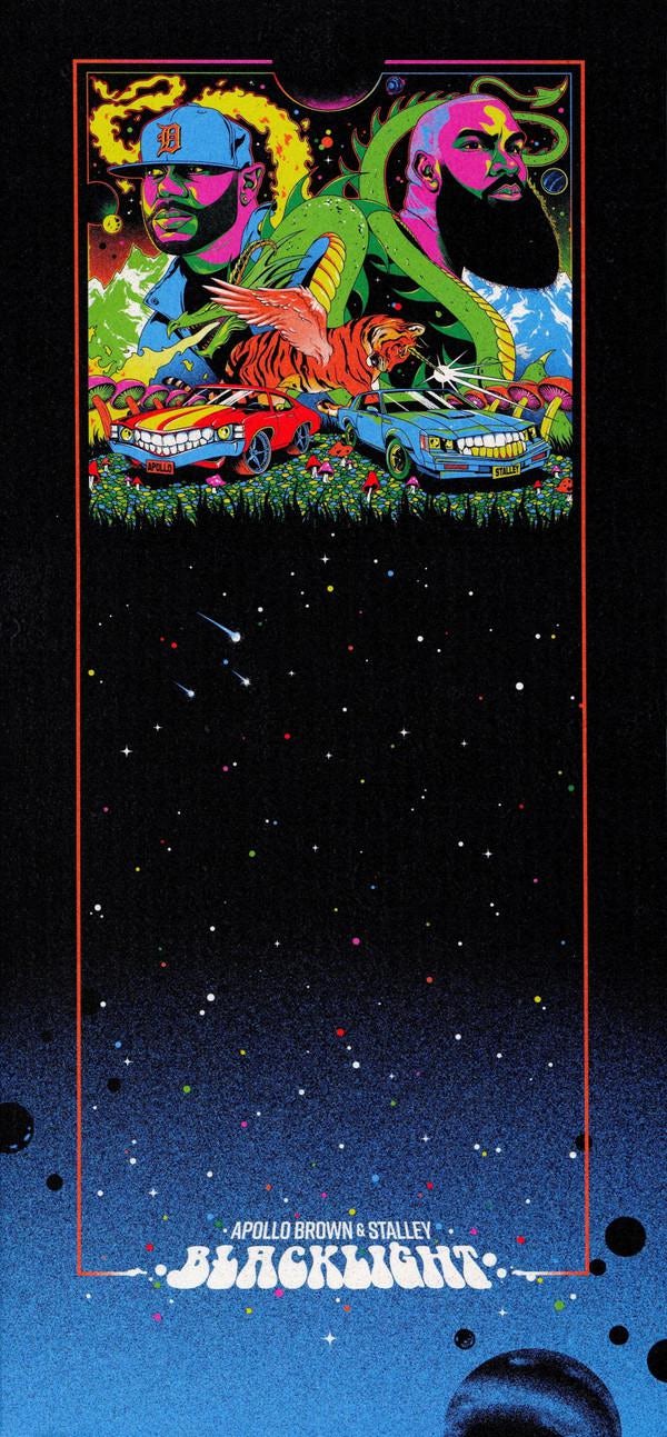 Apollo Brown Blacklight CD