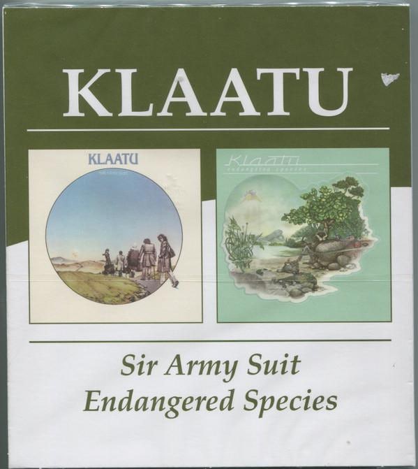 Klaatu SIR ARMY SUIT / ENDANGERED SPECIES (REMASTERED) CD