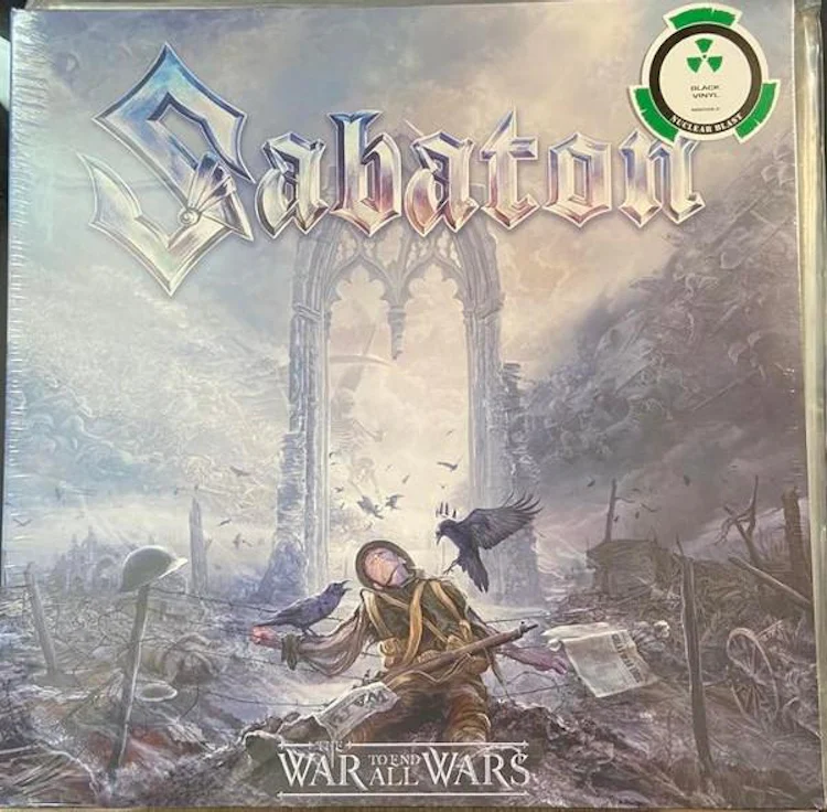 Sabaton WAR TO END ALL WARS Vinyl Record