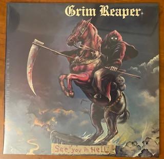 Grim Reaper SEE YOU IN HELL (GREY VINYL) Vinyl Record