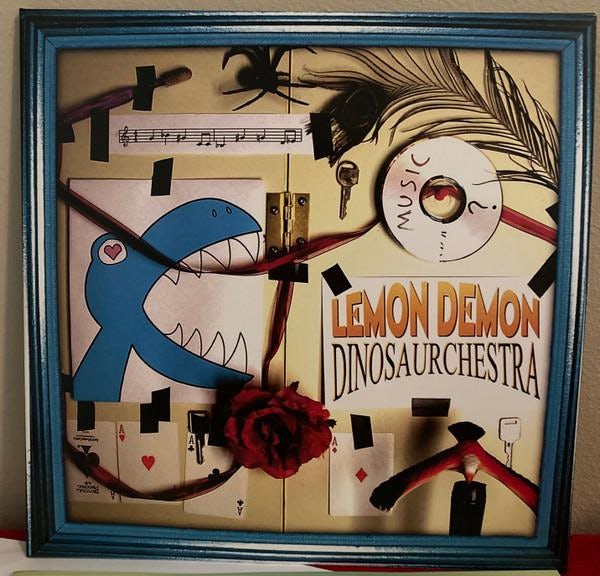 Lemon Demon DINOSAURCHESTRA (DELUXE GREEN & BLUE VINYL/2LP) Vinyl Record