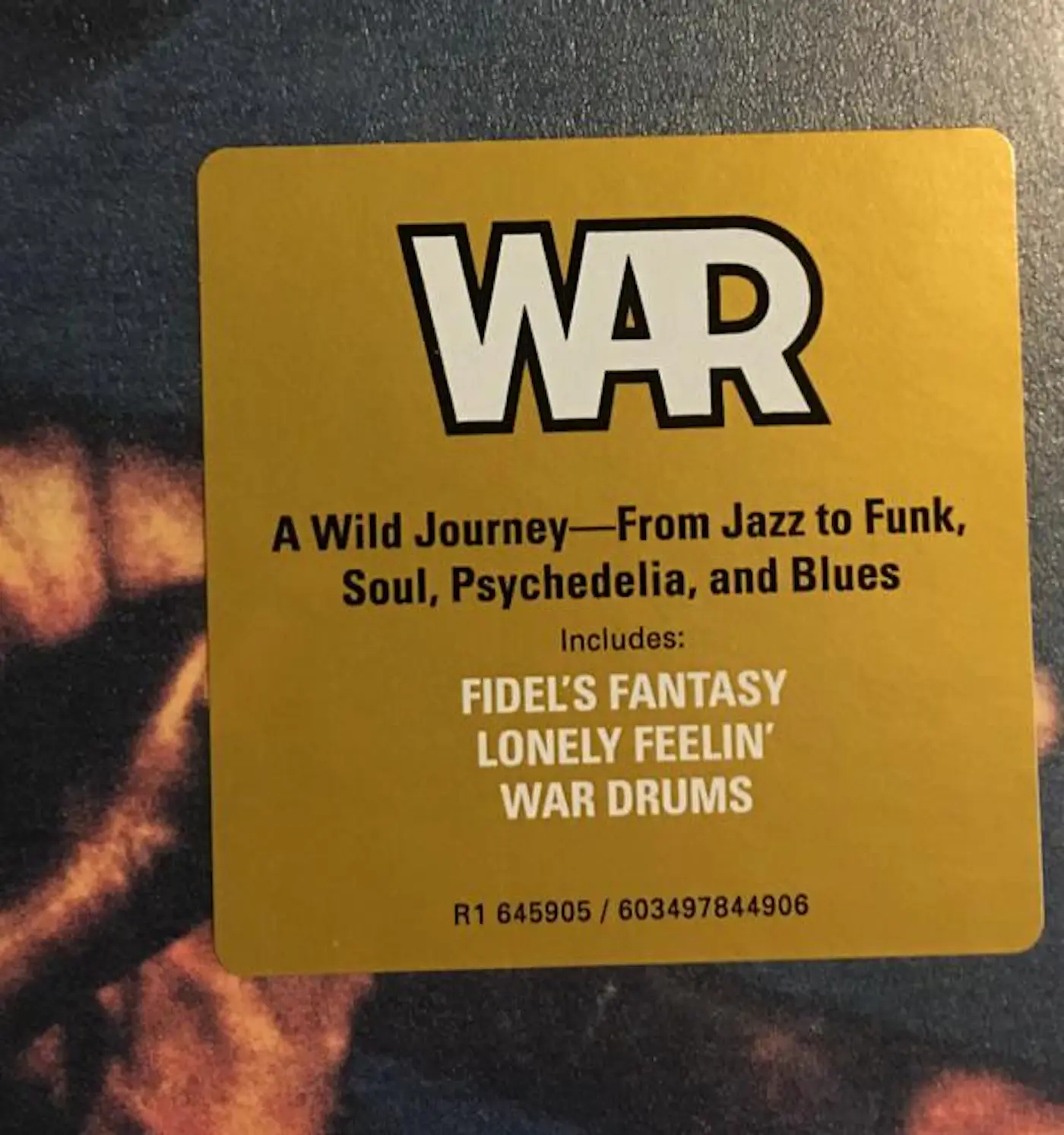 War Vinyl Record