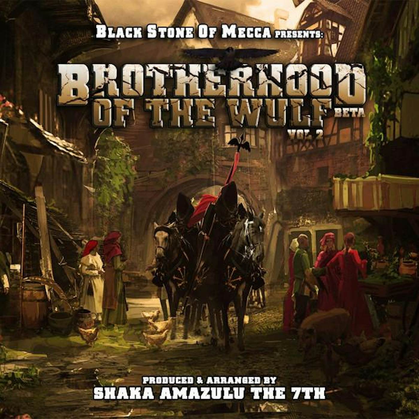 Wu Tang Killa Beez BROTHERHOOD OF THE WULF II: BETA CD