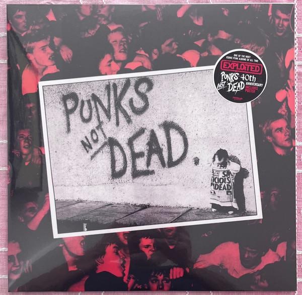 The Exploited PUNKS NOT DEAD: 40TH ANNIVERSARY Vinyl Record