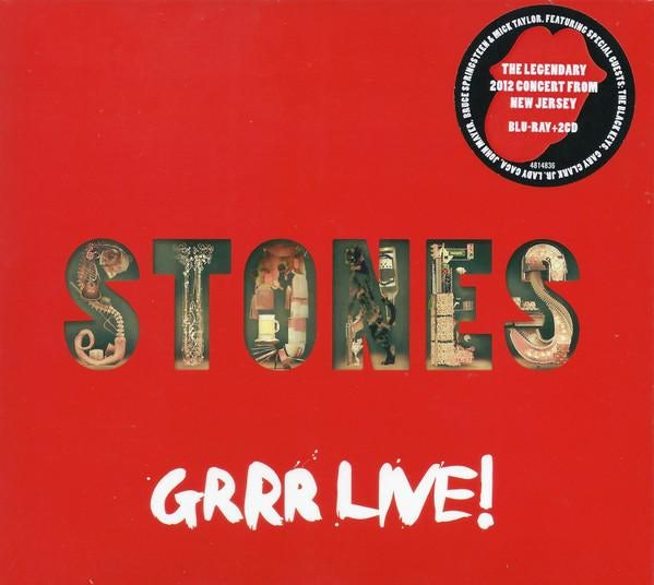 The Rolling Stones GRRR LIVE! (2CD/BLU-RAY) CD