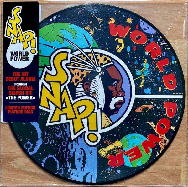 SNAP! WORLD POWER Vinyl Record