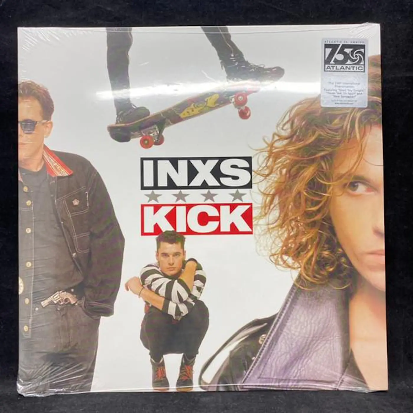 INXS KICK (CLEAR VINYL) (ATL75) (I) Vinyl Record