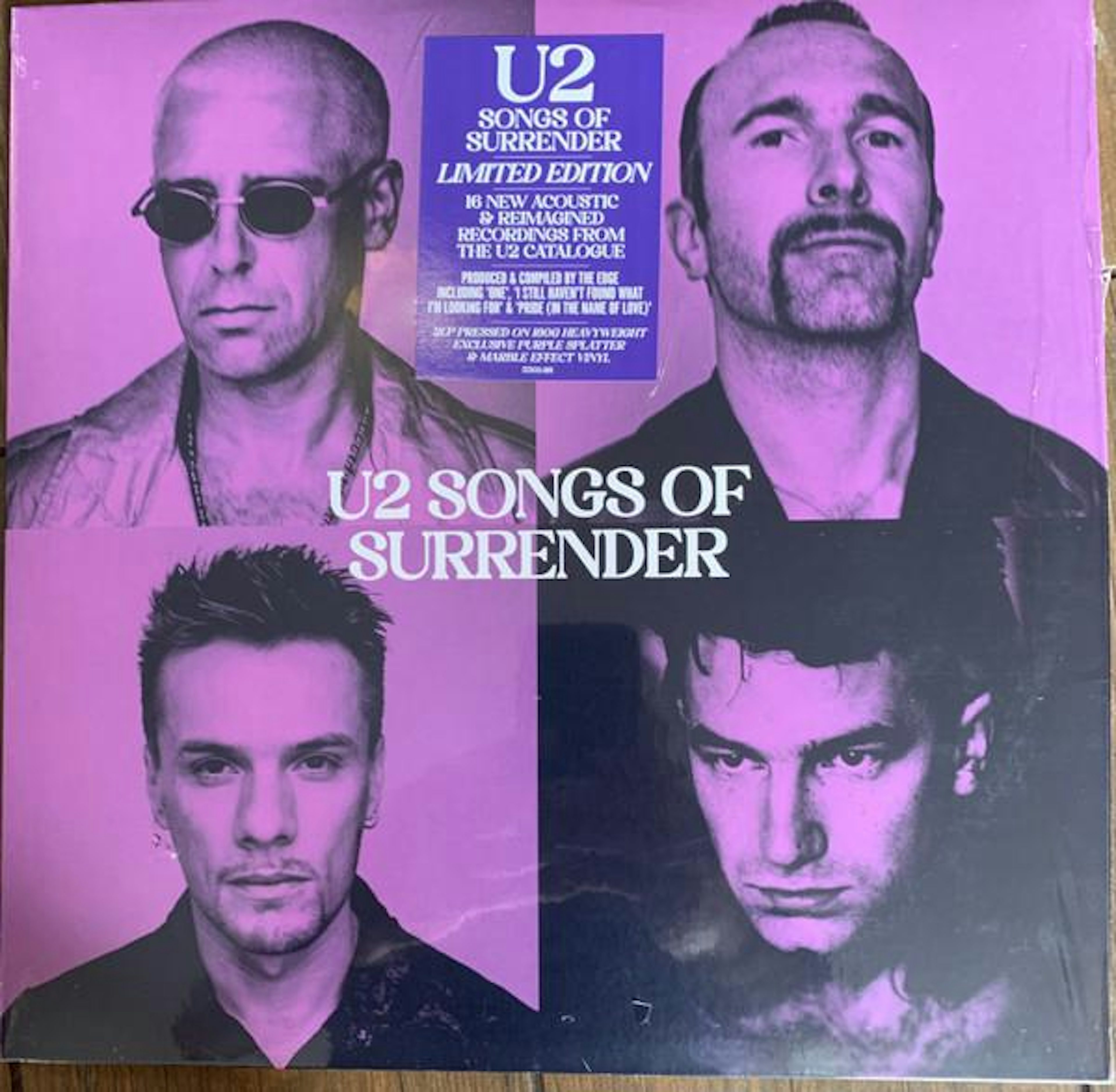 U2 SONGS OF SURRENDER Vinyl Record