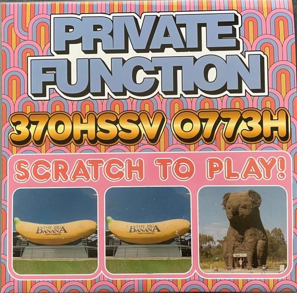 Private Function Store: Official Merch & Vinyl