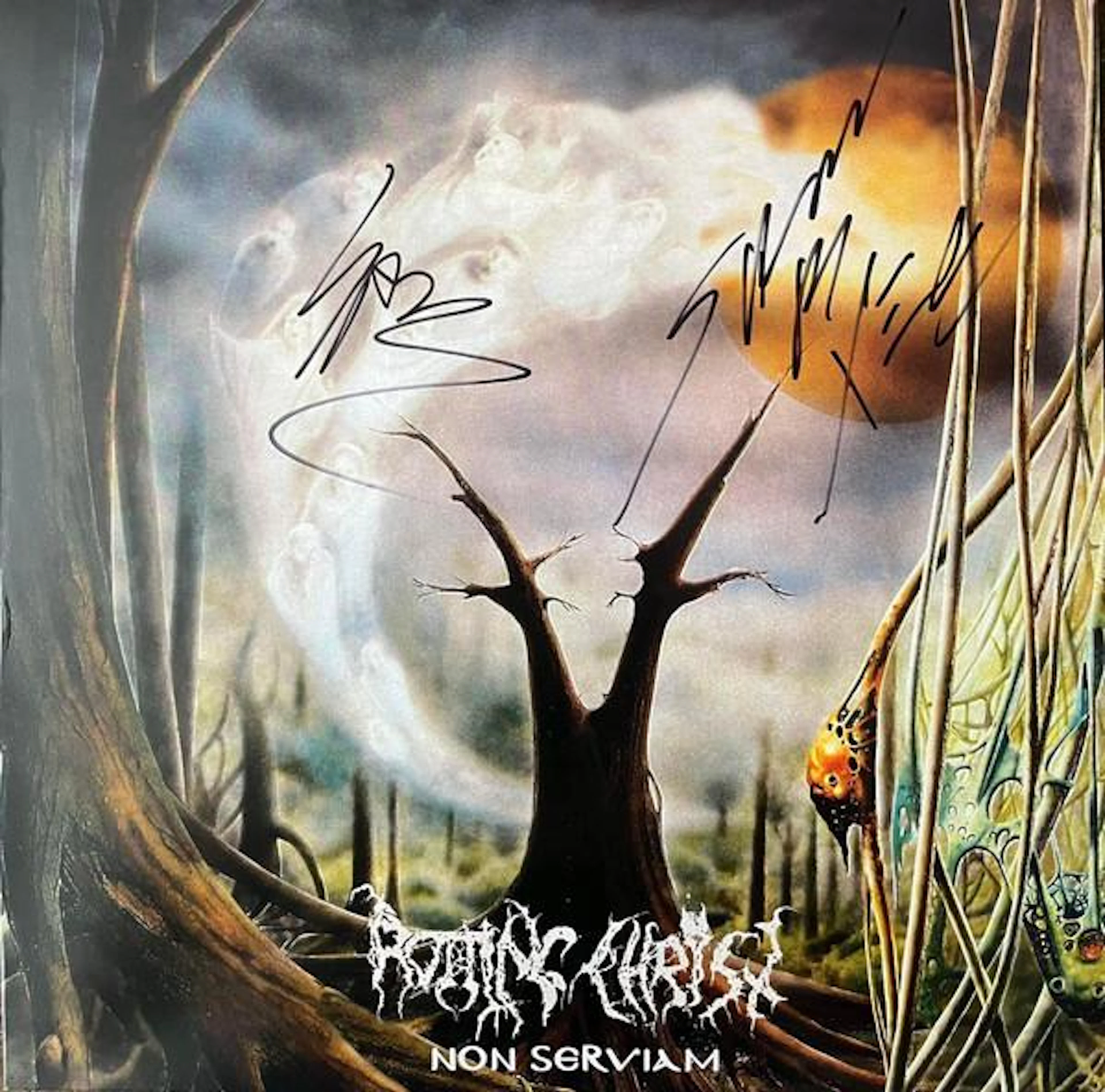 Rotting Christ NON SERVIAM Vinyl Record