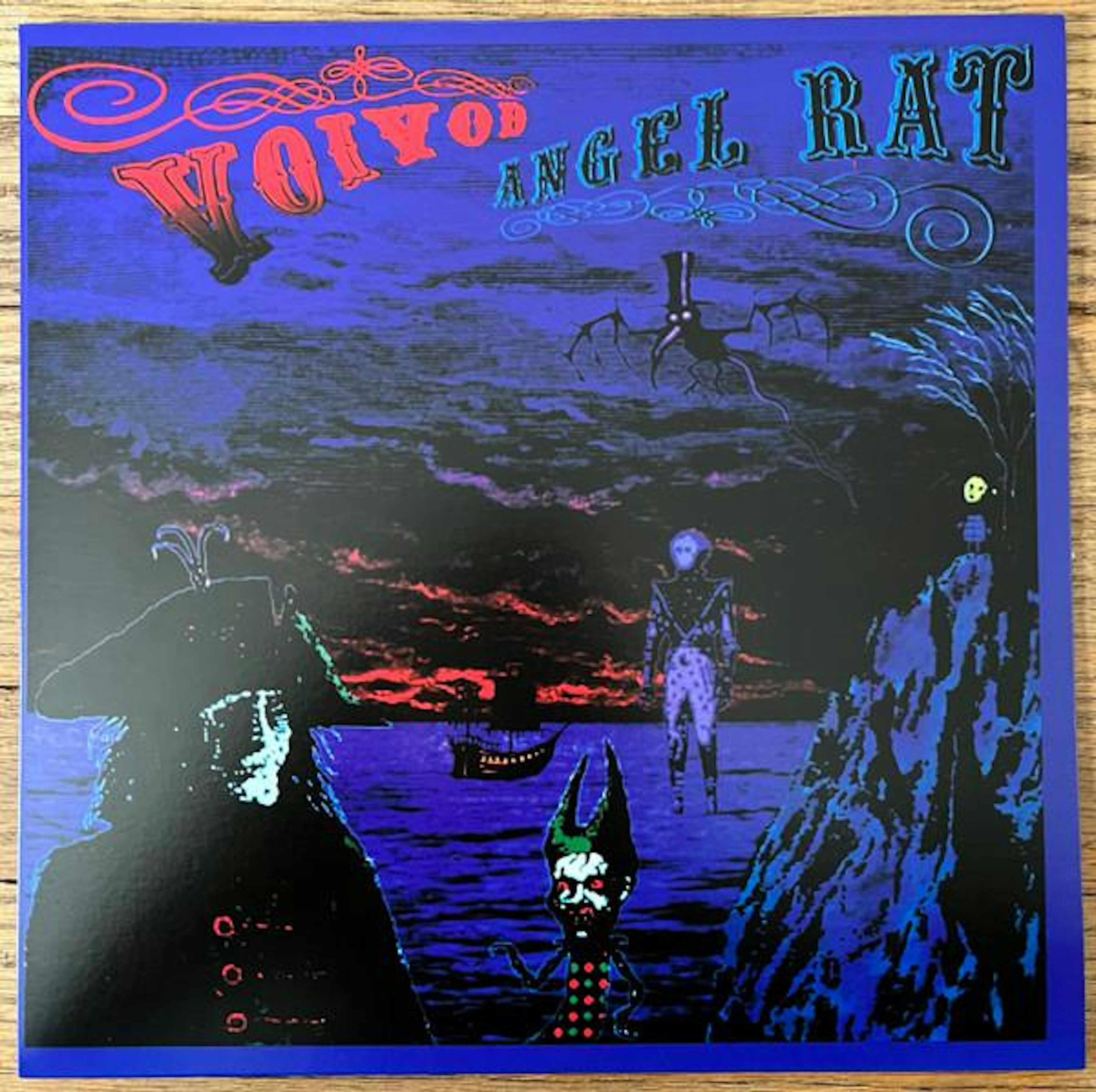 Voivod ANGEL RAT (METALLIC BLUE VINYL) Vinyl Record