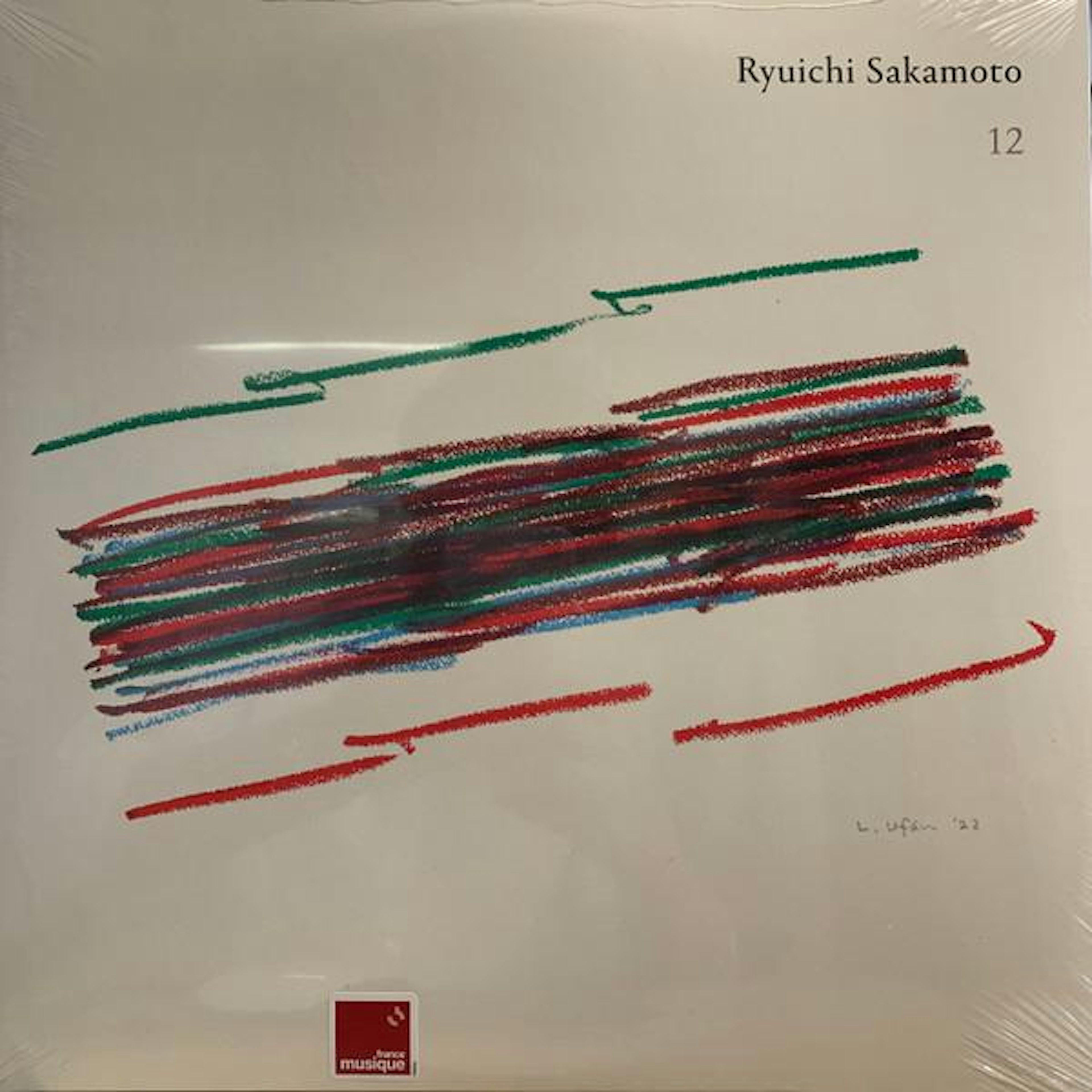 Ryuichi Sakamoto 12 (2LP/CLEAR VINYL) Vinyl Record