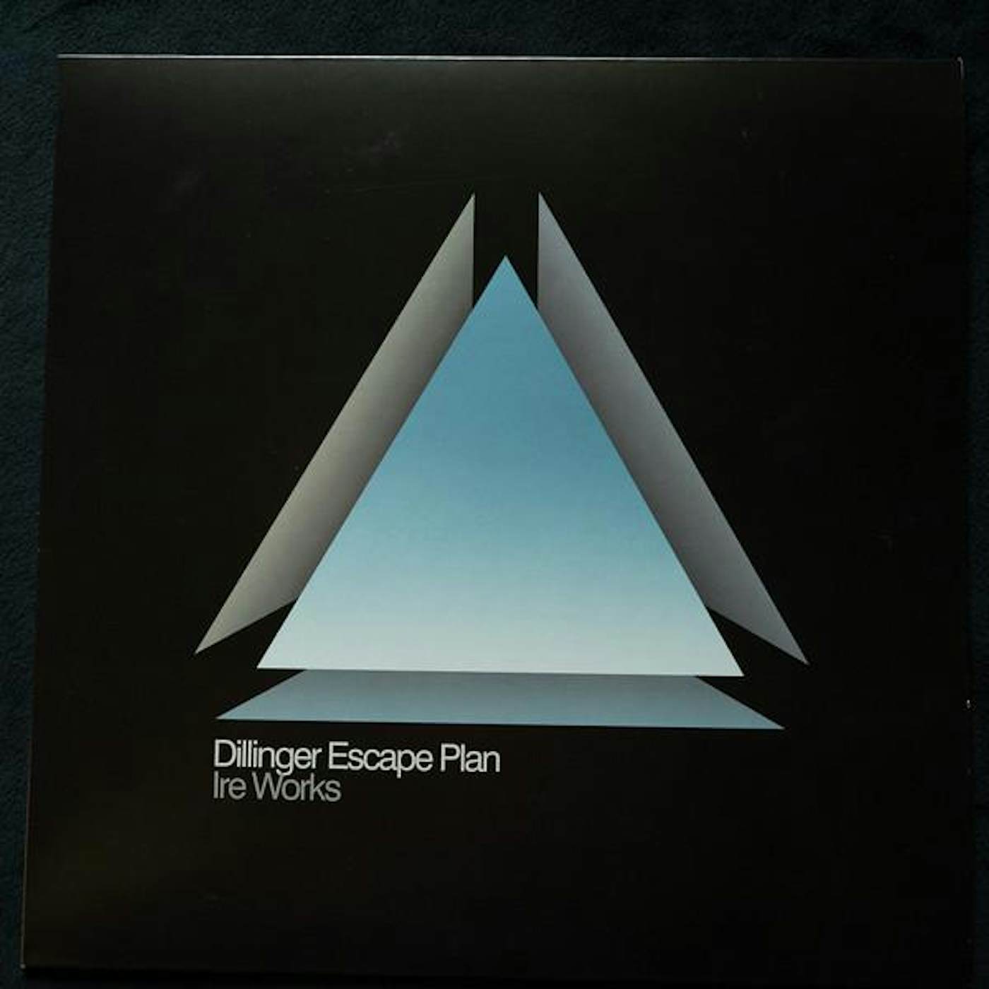 The Dillinger Escape Plan IRE WORKS (CLEAR BLUE VINYL) Vinyl Record
