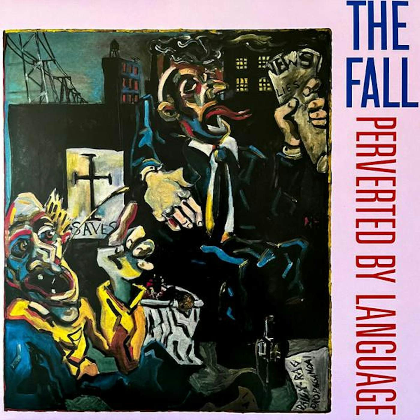 The Fall PERVERTED BY LANGUAGE (PINK VINYL/180G) Vinyl Record