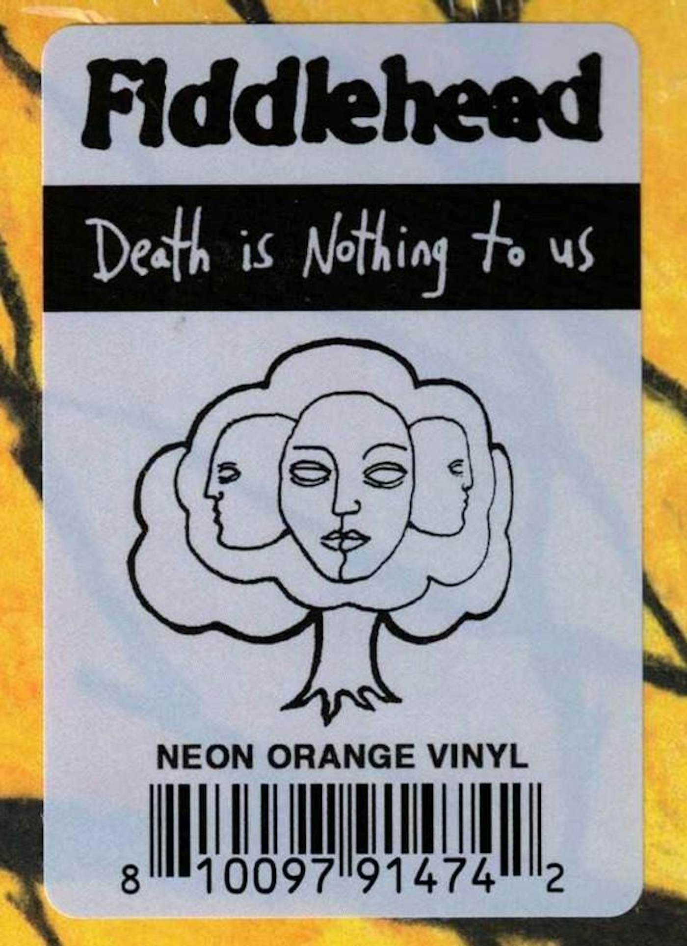 Fiddlehead DEATH IS NOTHING TO US (NEON ORANGE VINYL) Vinyl Record